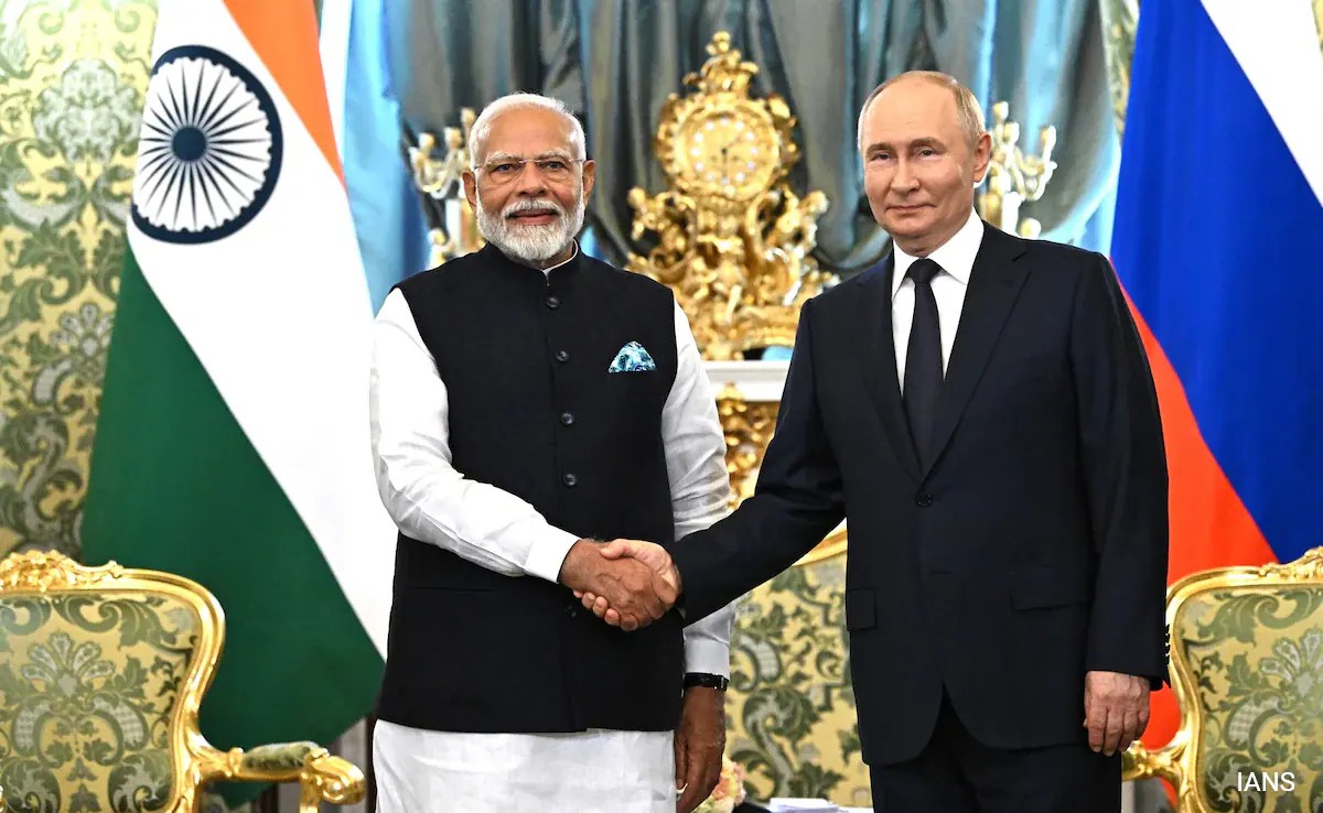 President Putin Thanks PM Modi for 'Personal Attention' to Ukraine